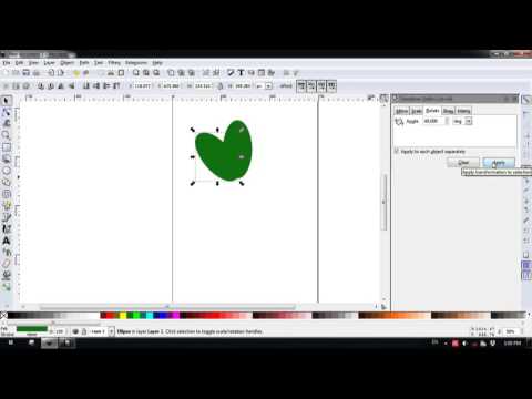 Flower in Inkscape - YouTube