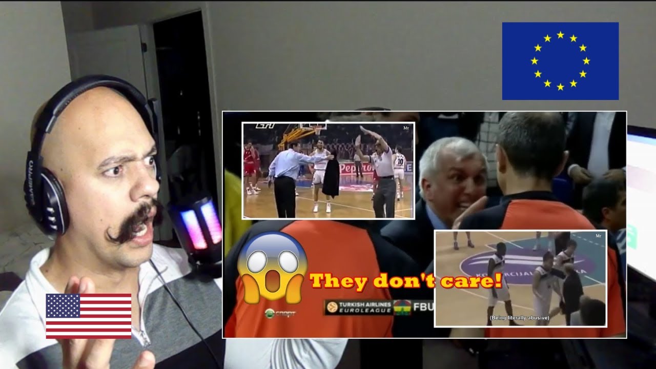 American Basketball Fan Reacts To European Basketball Coaches Are Crazy ...