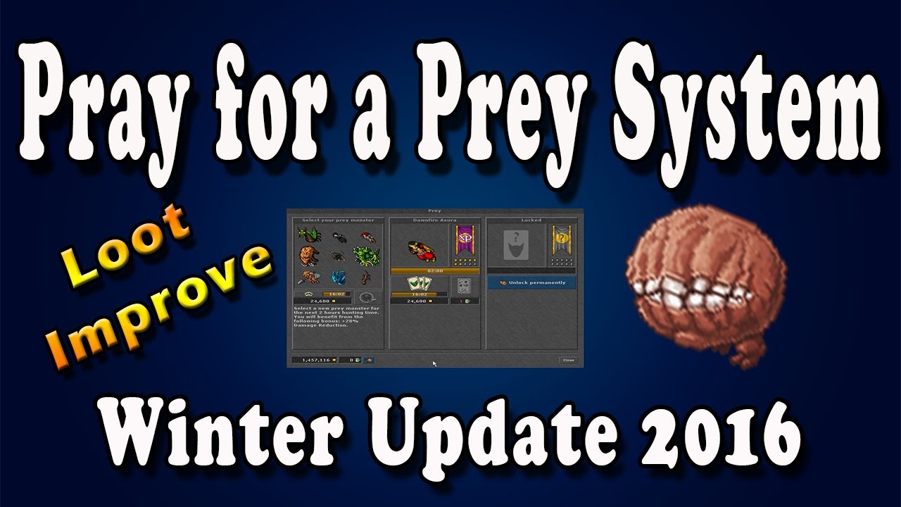 (WINTER UPDATE 2016) Tutorial en 3 min / Prey System - Tibia (Español ...
