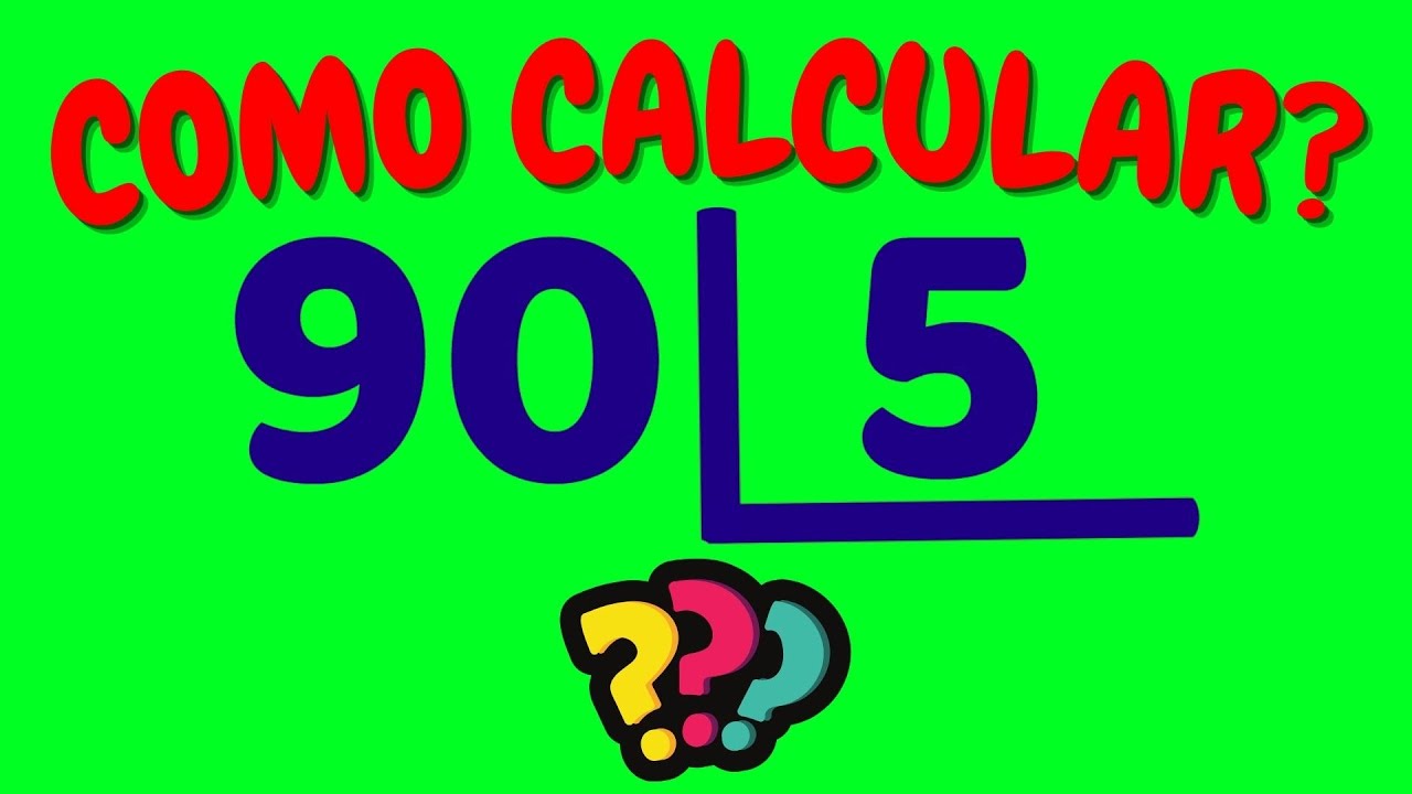 COMO CALCULAR 90 DIVIDIDO POR 5 Dividir 90 Por 5 YouTube COMO CALCULAR 90 DIVIDIDO POR 5 Dividir 90 Por 5 YouTube