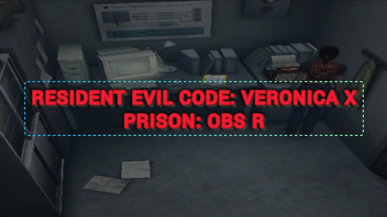Resident Evil Code: Veronica X Prison: OBS R Full Hd 1080p Gameplay ...