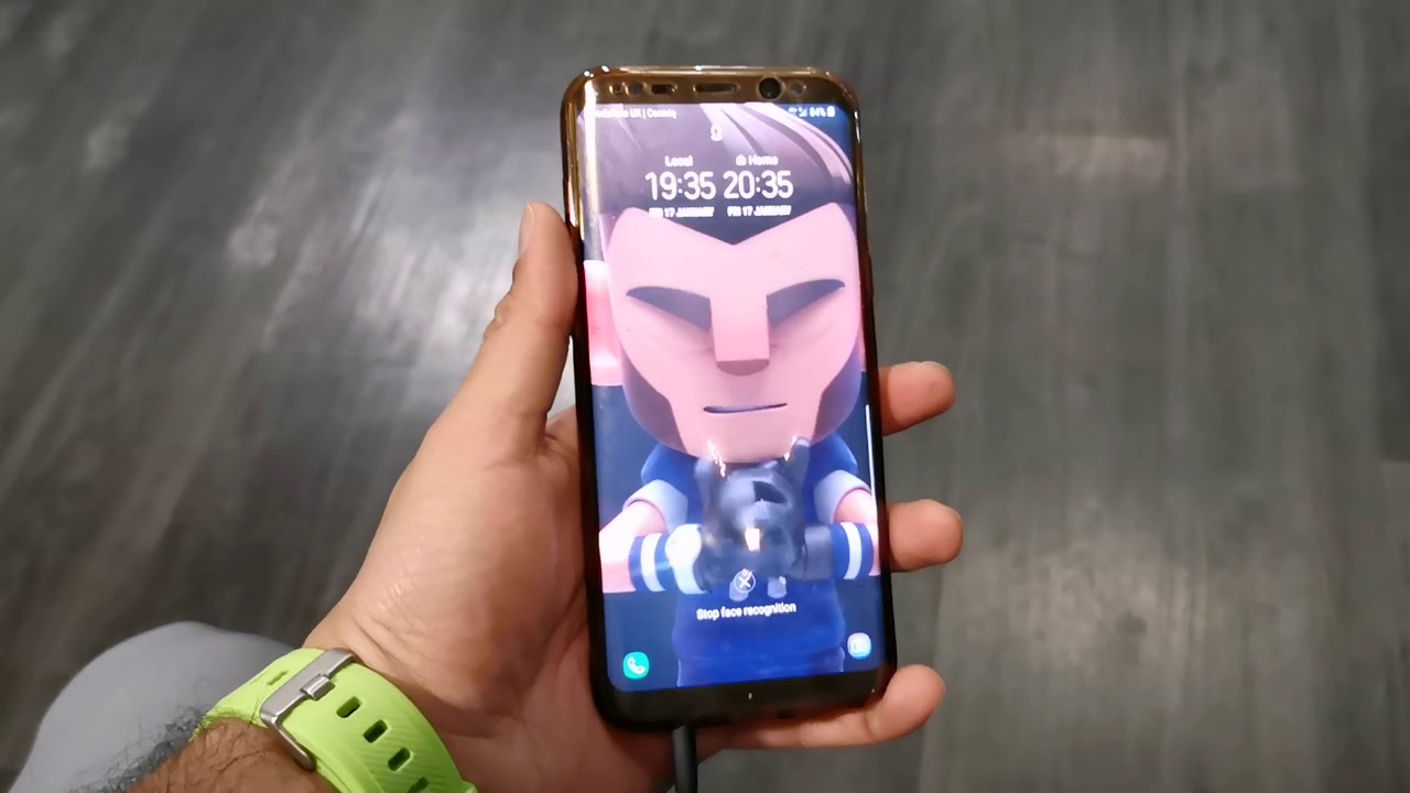 How to Set Video Lock Screen Wallpaper On Galaxy S8 Plus - YouTube
