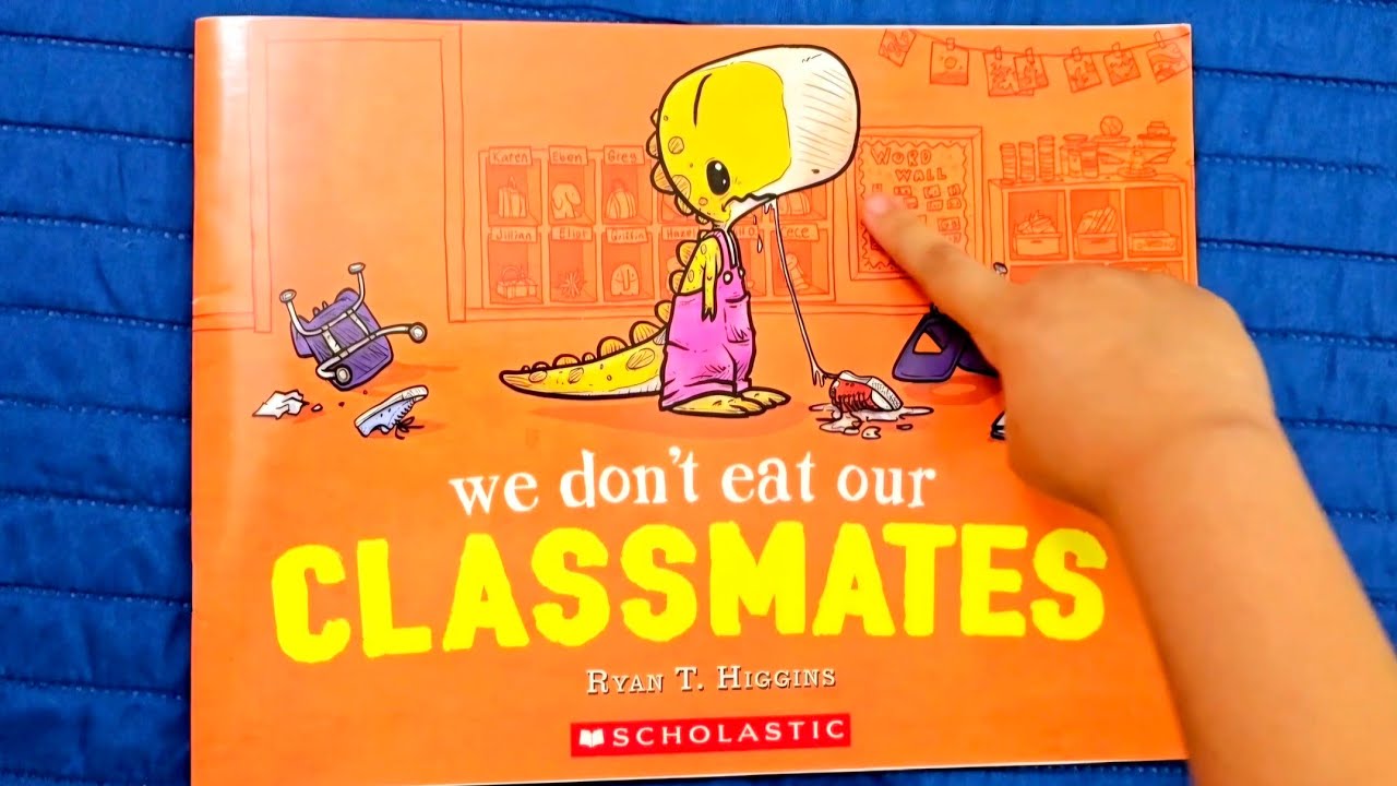 We don't eat our classmates, by Ryan T. Higgins [316] Reading by Geeta ...