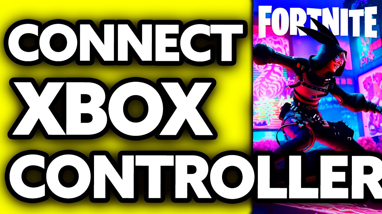 How To Connect XBOX Controller to Fortnite PC (2025) - YouTube