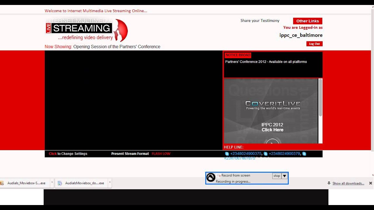 Internet Multimedia Live Streaming - YouTube