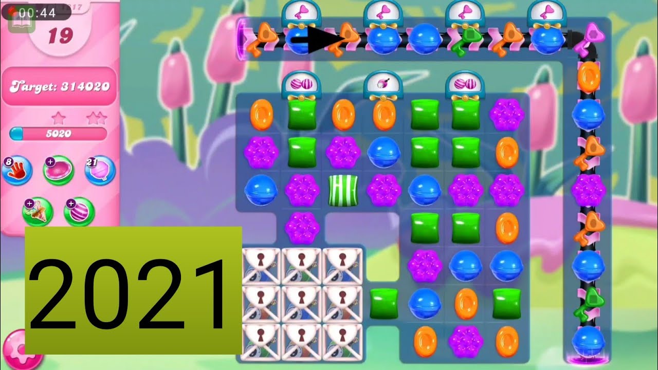Candy crush saga level 1817 । No boosters । Candy crush saga 1817 tips ...