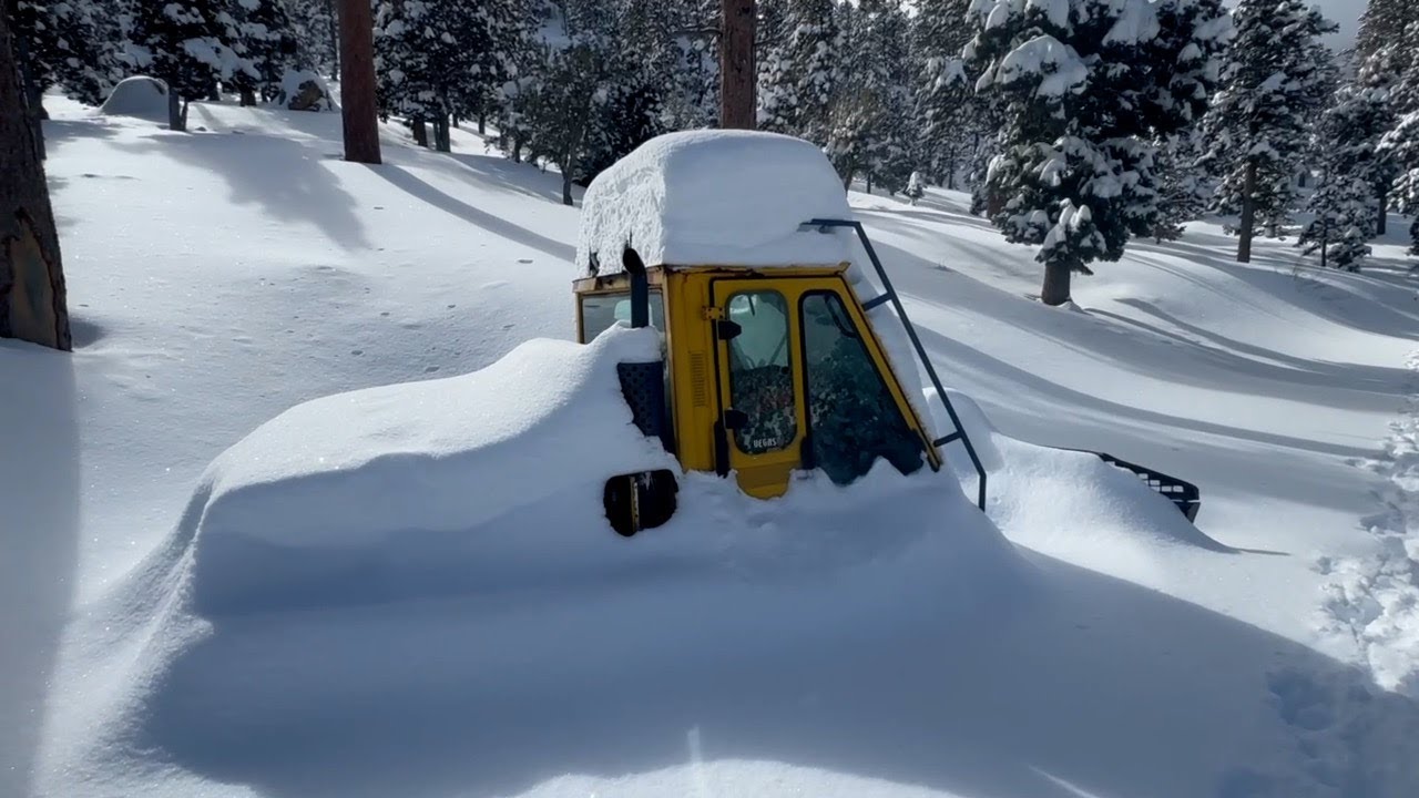 Cold Start Bumble Buried Above Tracks - YouTube