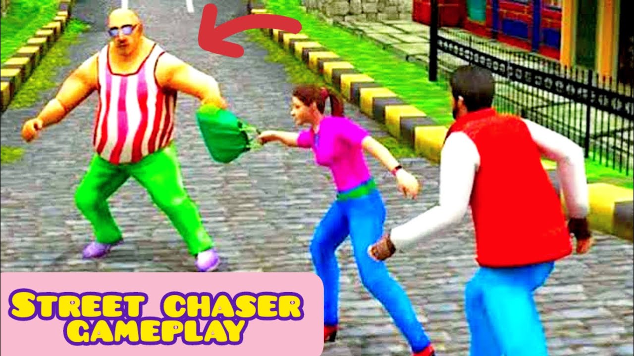 Street chaser game || street chaser gameplay video || level 1-5 ...