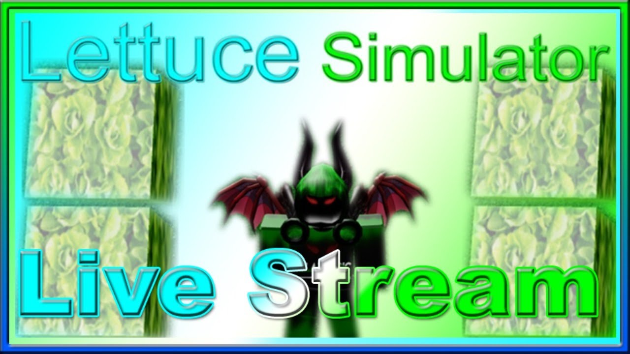 🔴Lettuce Simulator ROBLOX Live Stream🔴🎉Playing With Viewers🎉 - YouTube