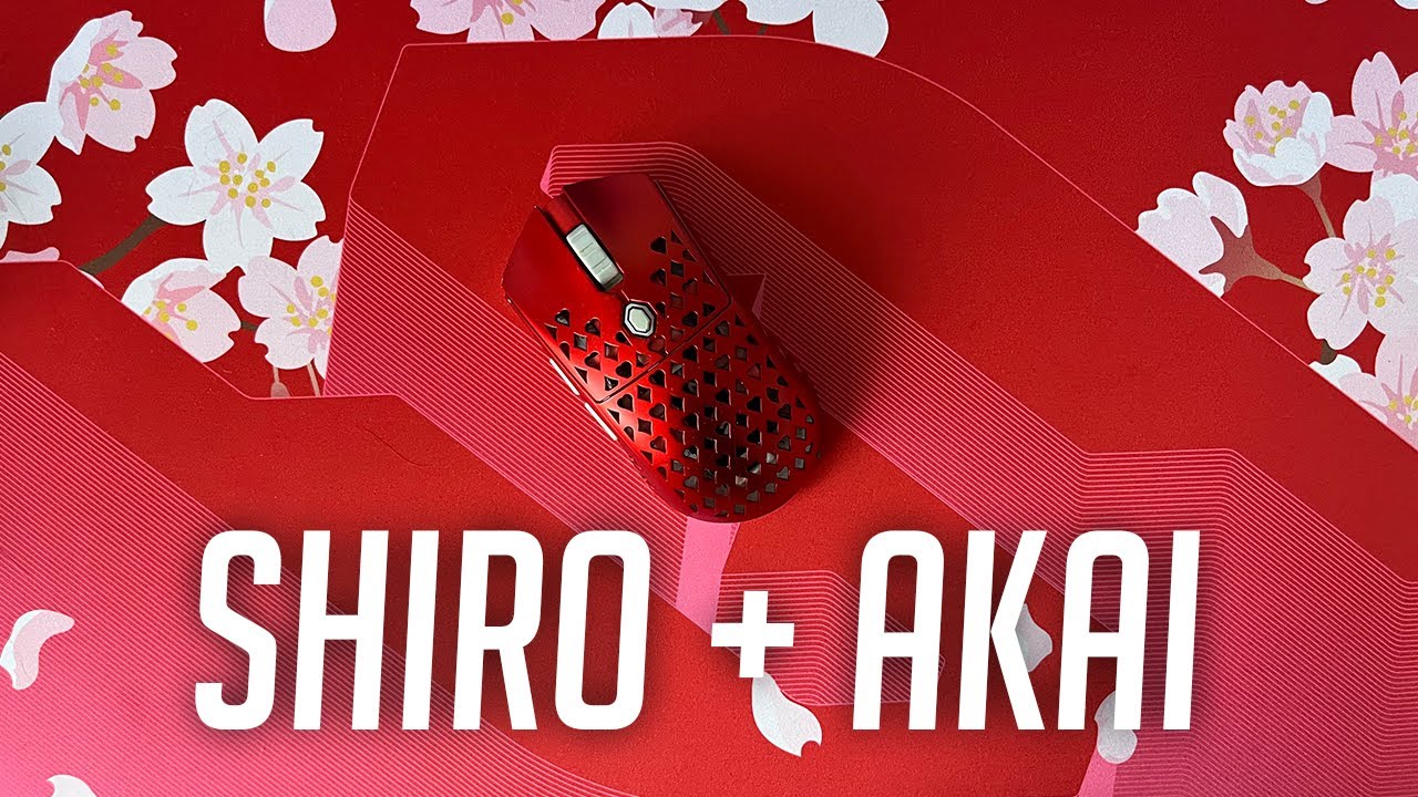 🌸 The Best Aesthetic Mousepad? | SOKU X2 Shiro + Akai Review - YouTube