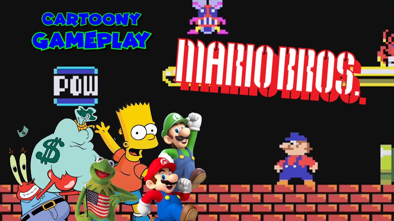 Cartoony Gameplay: Mario Bros. - YouTube