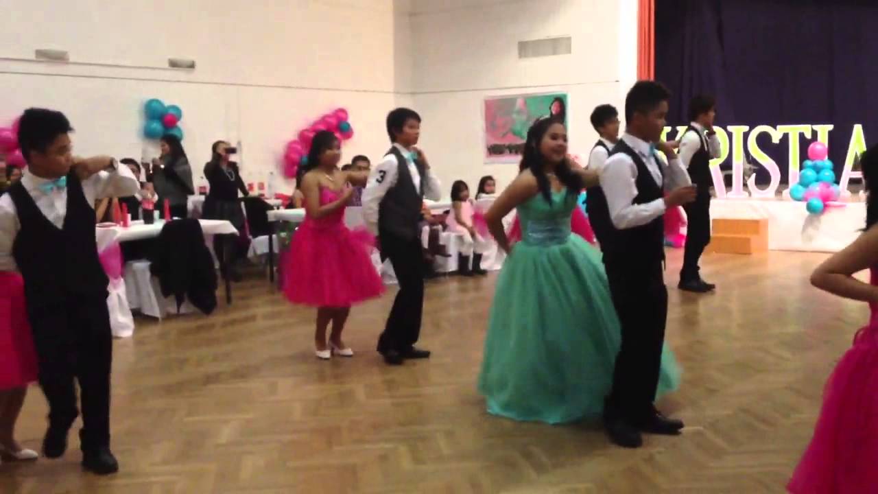 18th birthday cotillion dance kristiane joy - YouTube