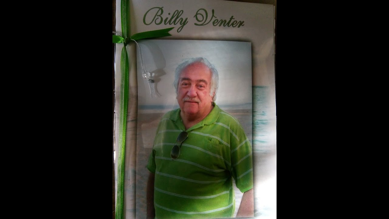 Memorial service of Late Pastr Billy Venter - YouTube