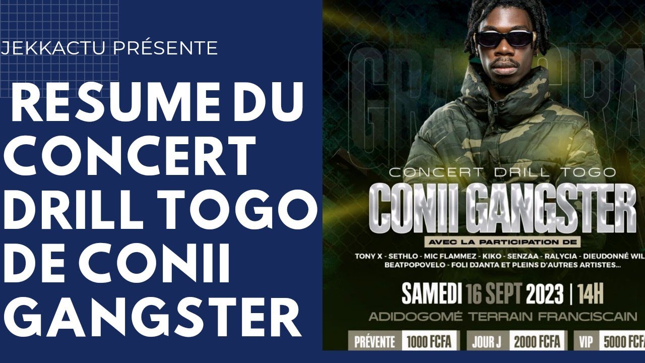 concert de conii gangster (Résumé) Abonne toi - YouTube