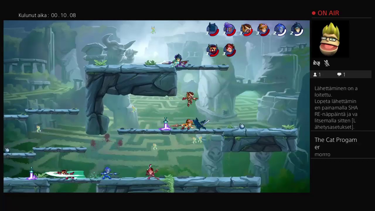Brawlhalla#1 The Cat Progamerin kanssa - YouTube