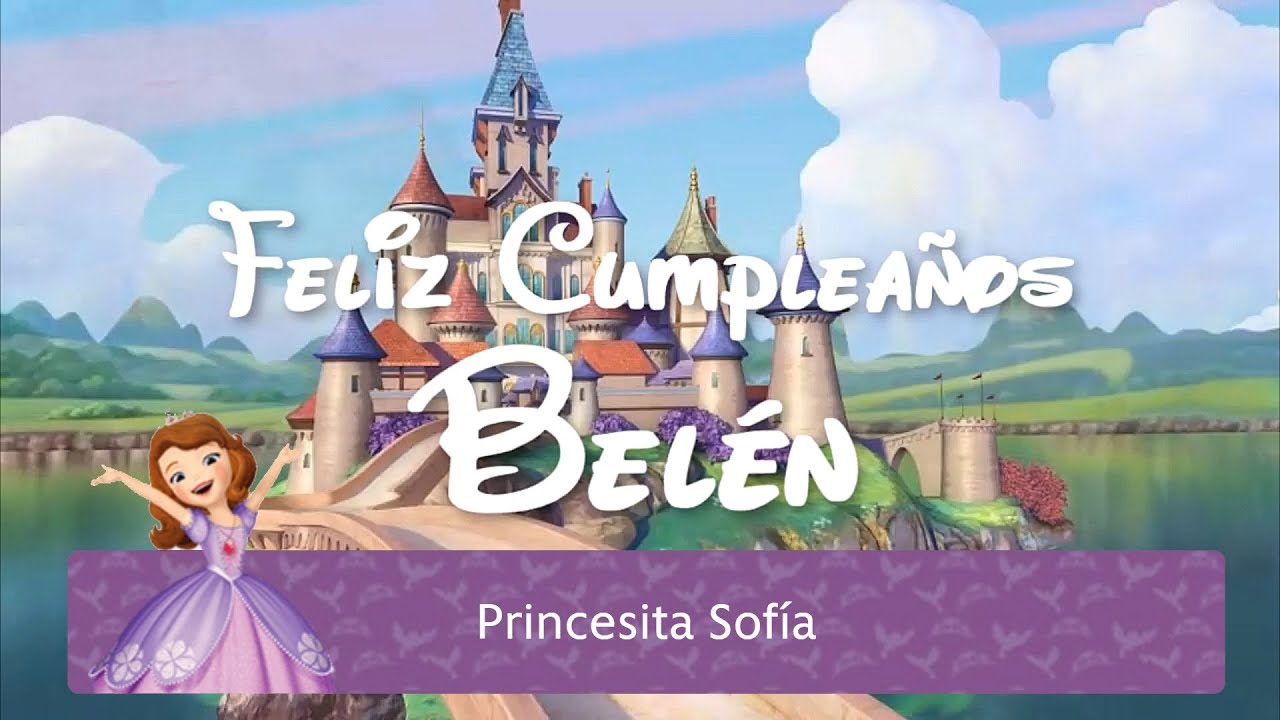 Sofia🎂 Saludos de Cumpleaños🎁 Con tu nombre🎉🎉 - YouTube