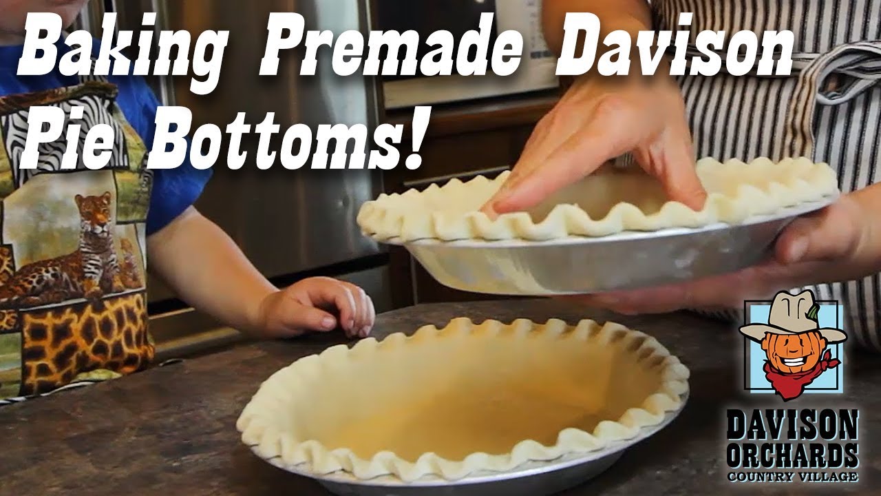 Instructional Series: Davison Orchards Pie Bottoms - YouTube