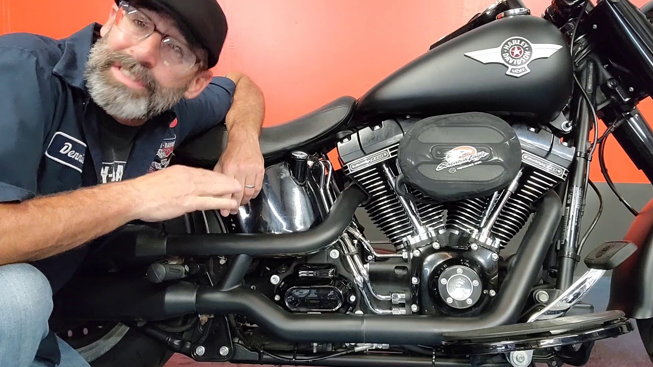 Check this out ! A deeper look into this 2017 Fatboy Low "S" - YouTube