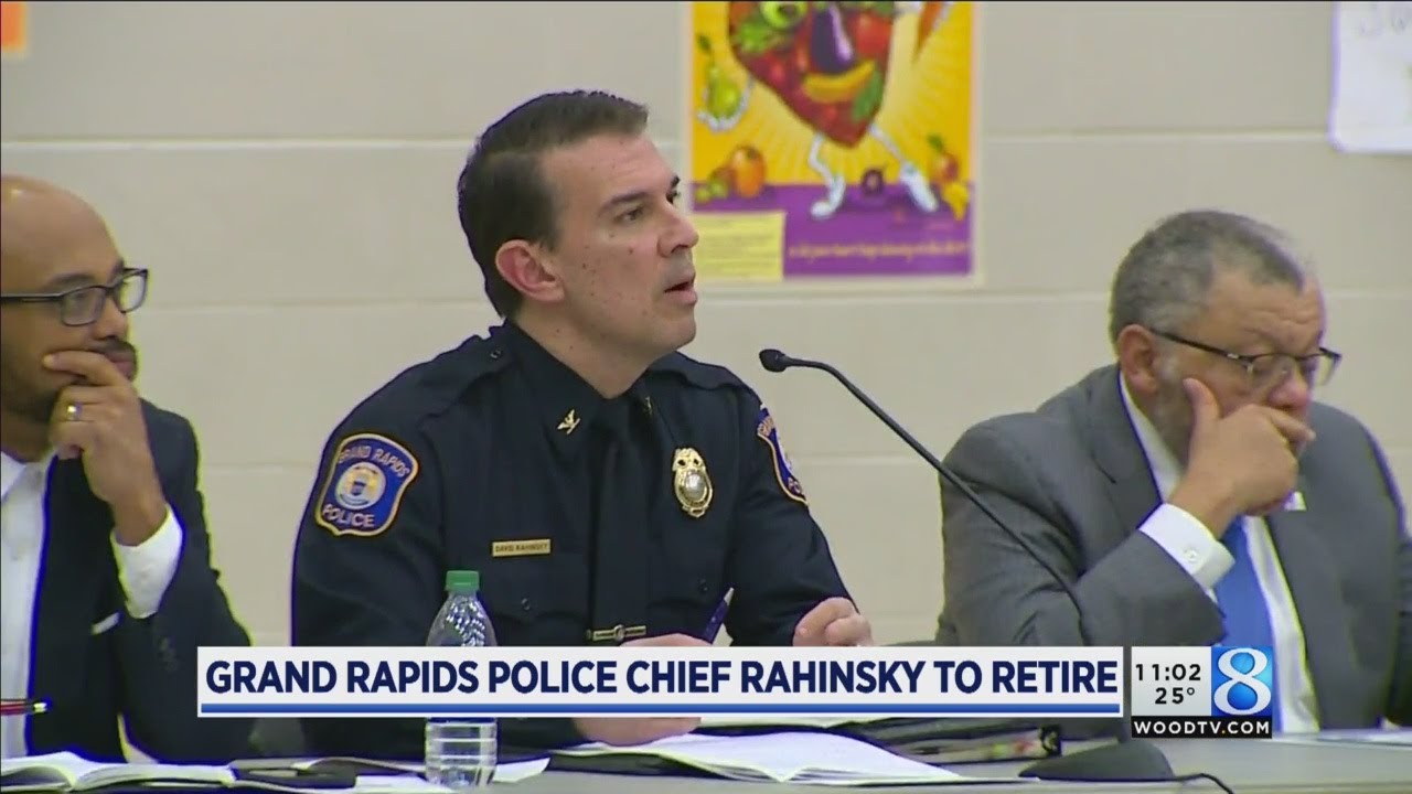 Grand Rapids Police Chief Rahinsky to retire - YouTube