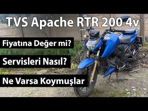 TVS Apache RTR 200 İnceleme ve Gerçek Kullanıcı Deneyimi | Fiyat Performans Kralı Mı?