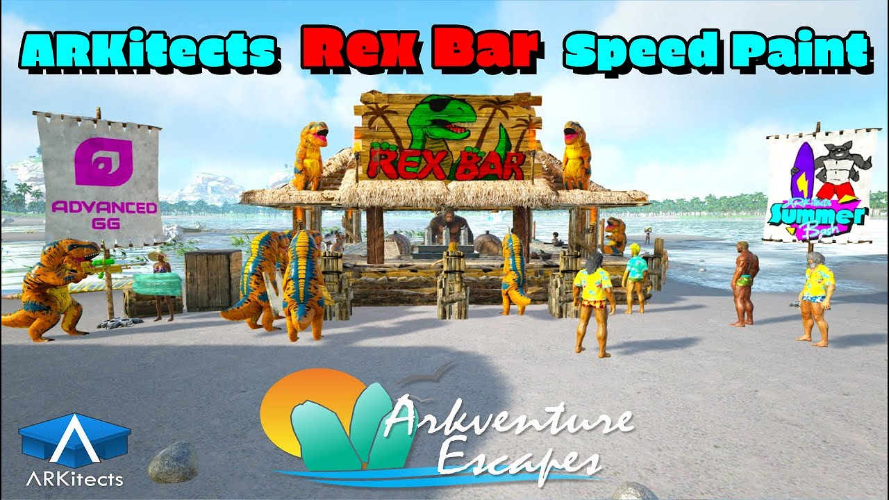 ARK: ARKitects Rex Bar Speed Paint - YouTube