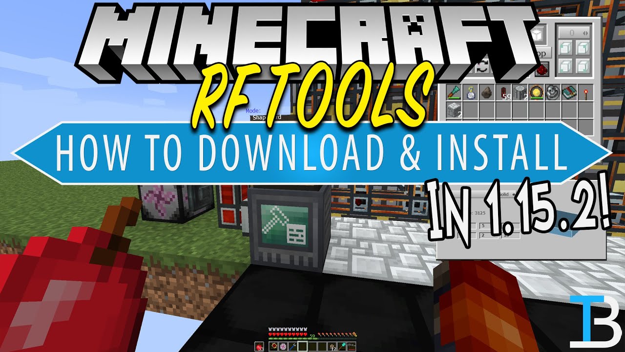 How To Download & Install RFTools in Minecraft 1.15.2 (Quarries ...