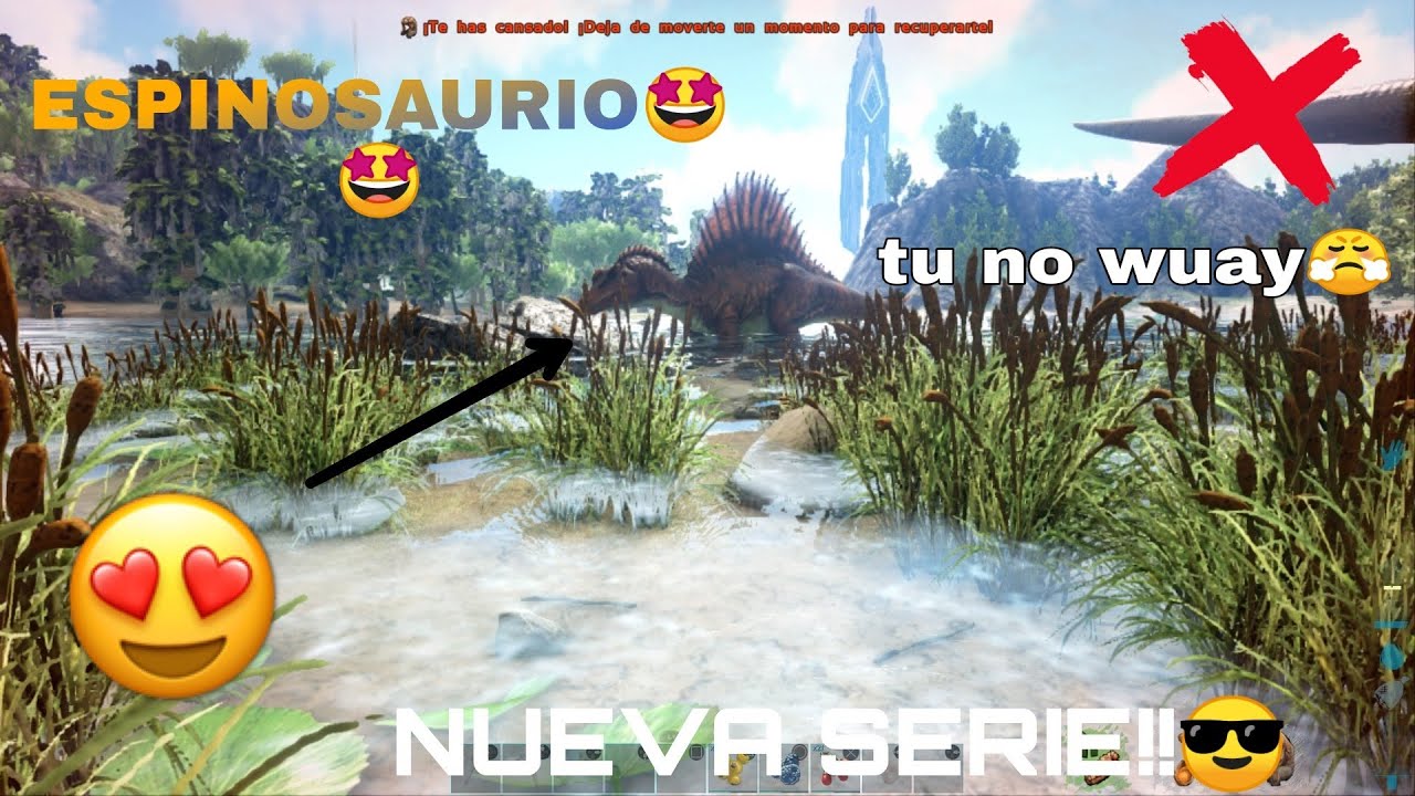 CONOCEMOS ESPINOSAURIO Y NUEVA SERIE||ARK#2 - YouTube