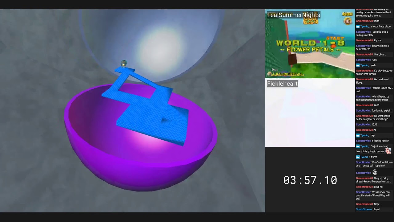 Super Monkey Ball Custom Maps RACE - YouTube