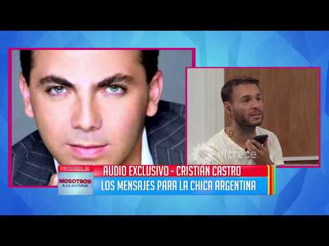 Los audios hot de Cristian Castro