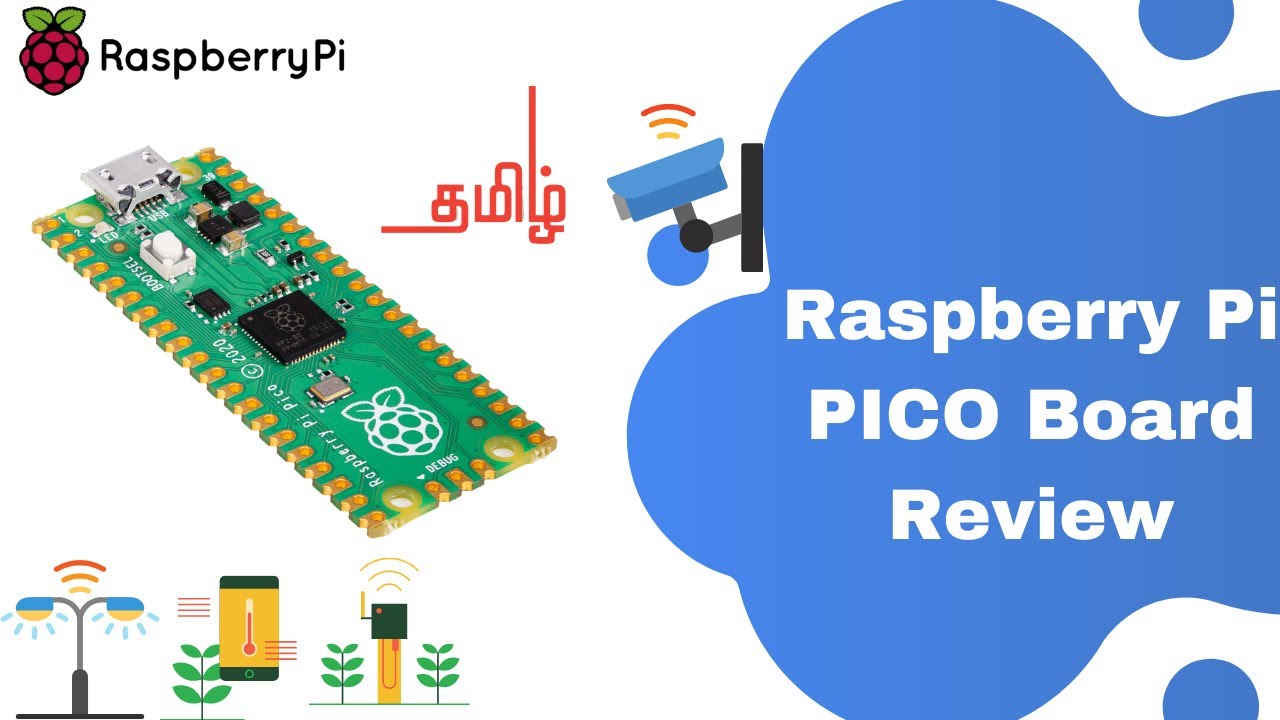 Raspberry Pi PICO Microcontroller Board Review In Tamil ...