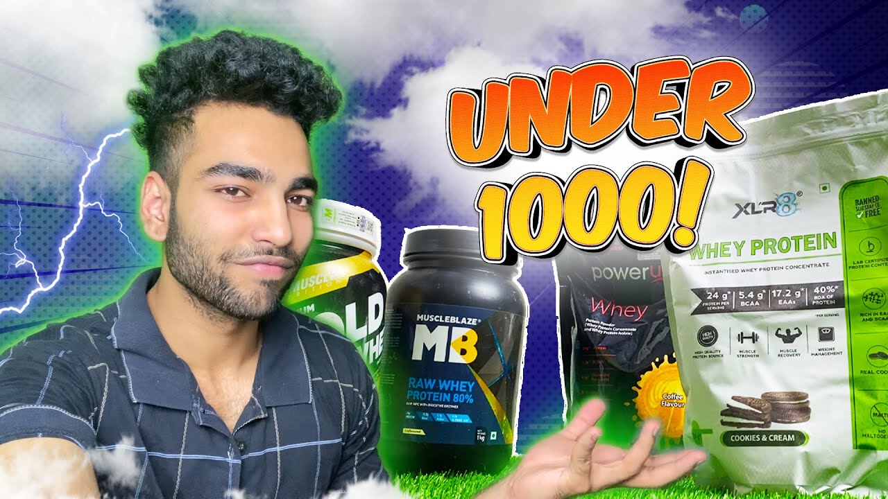 Best whey PROTEIN UNDER 1000 Rupees in INDIA | Protein for Muscle ...
