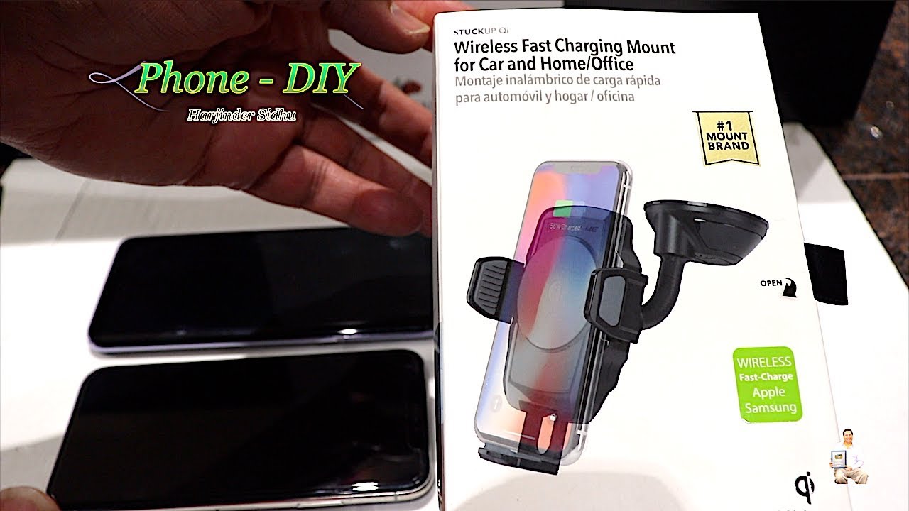 Wireless Fast Charging Mount for Car and Home | Office | Fix for Broken ...