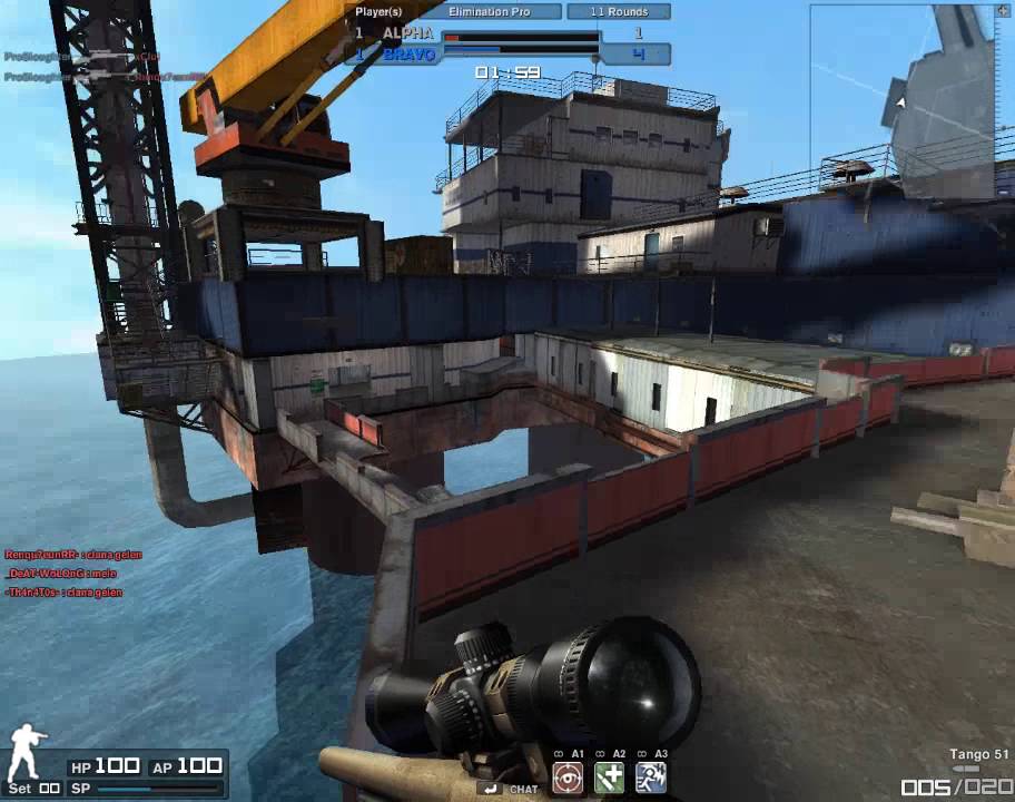 Combat arms 2016 Sniper only (Eli pro) - YouTube