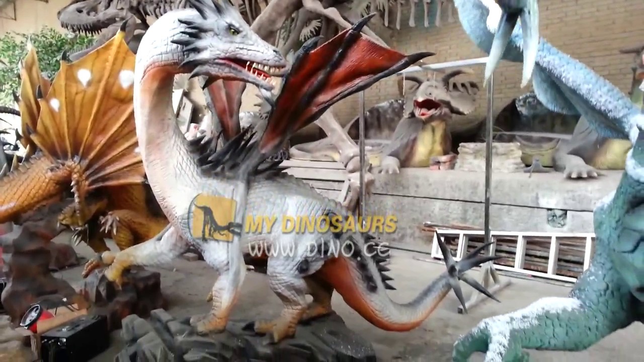 Flying Animatronic Dragon - YouTube