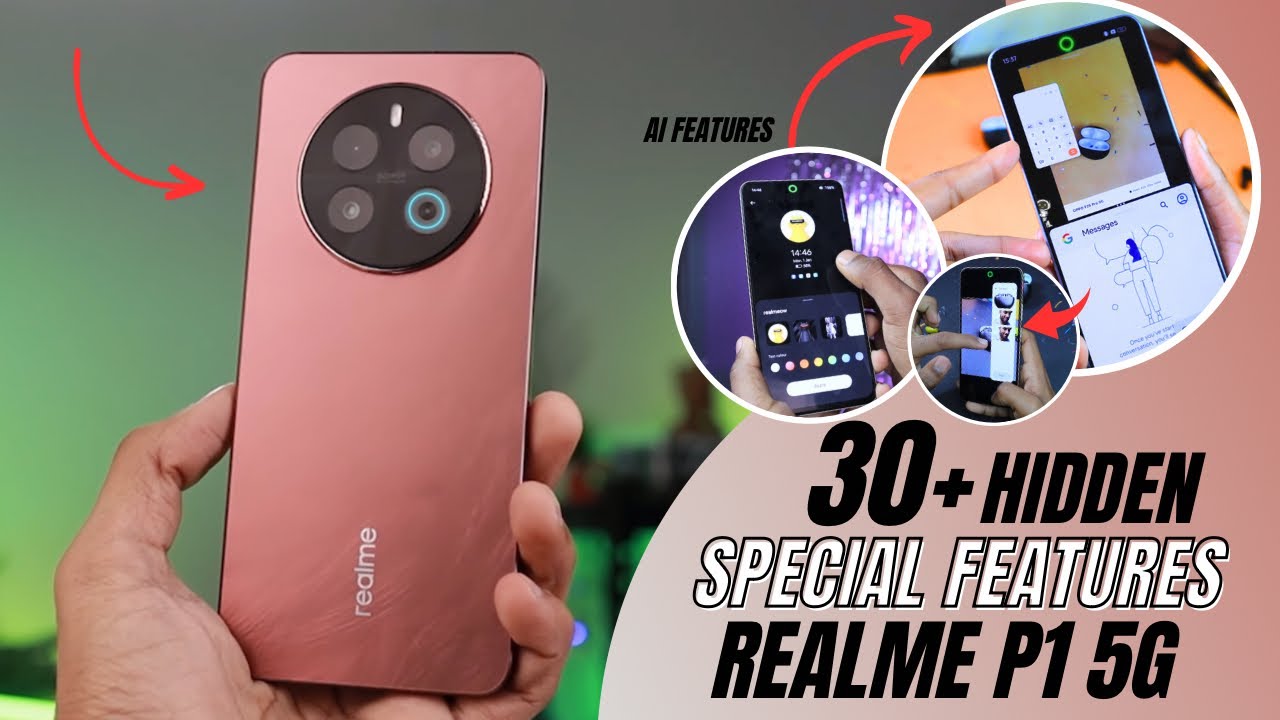 Realme P1 5G Tips And Tricks 🔥 Hidden Top 30+ Special Features | realme ...