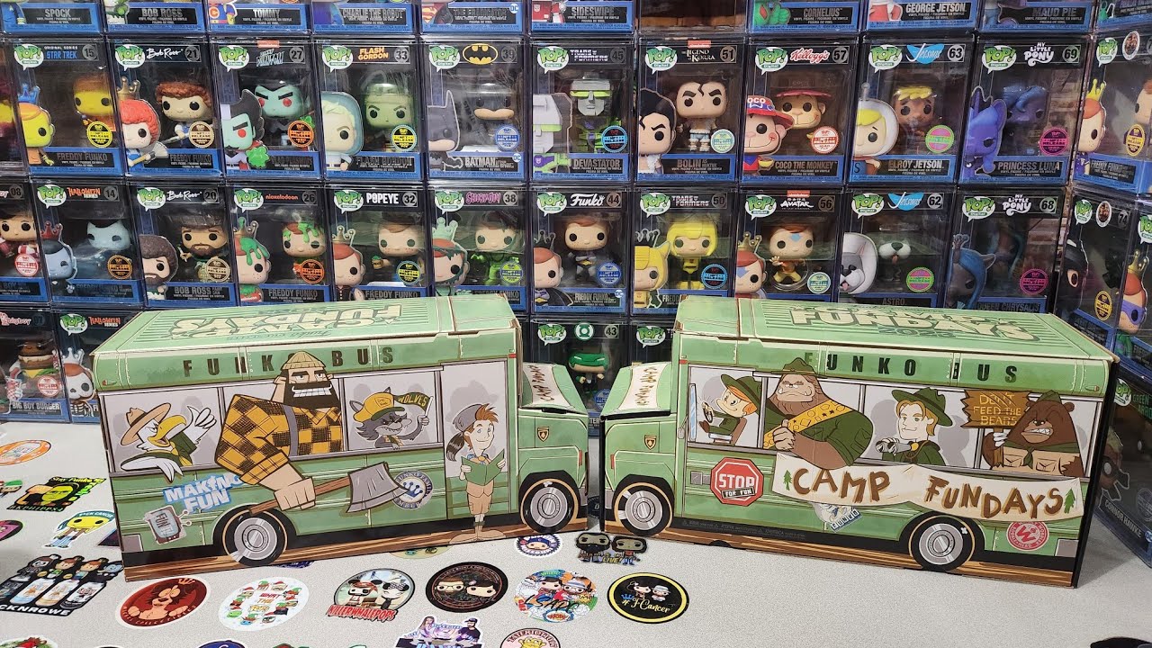 Opening up 2 Camp Fundays Funko boxes. - YouTube