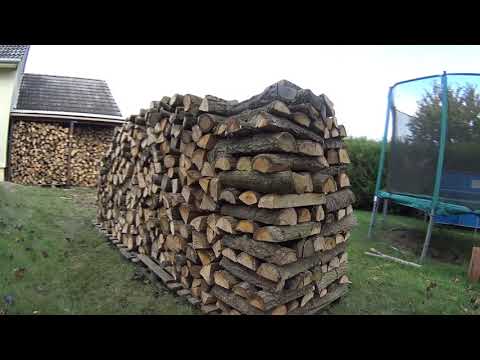 Comment ranger 5 stères de bois en 20 secondes