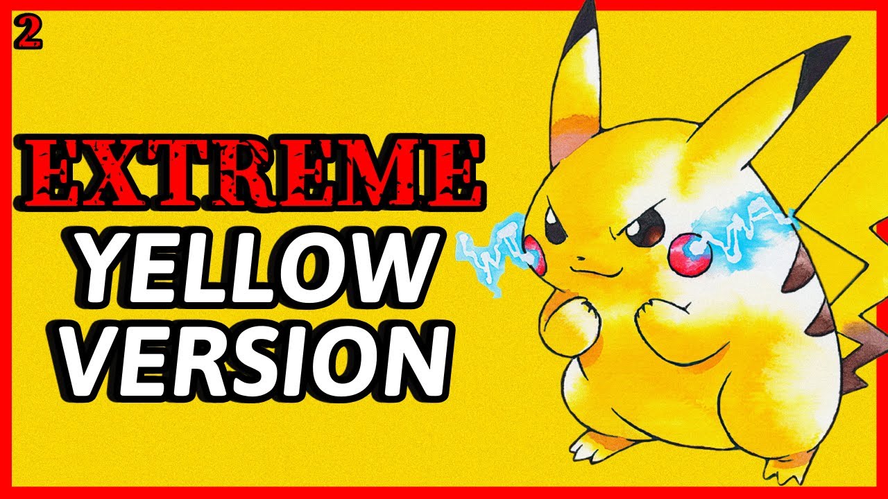 🟨PART II:Pokemon EXTREME Yellow Version! (ROM HACK)🟨 - YouTube