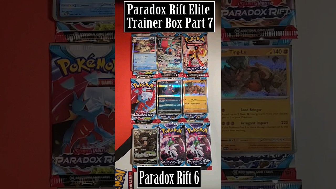 Paradox Rift Elite Trainer Box Part 7: Paradox Rift 6 - YouTube