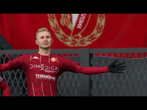 Widzew Łòdz Miedz Legnica - YouTube