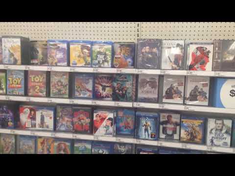 (REUPLOAD) DVD Section Shopping at Target