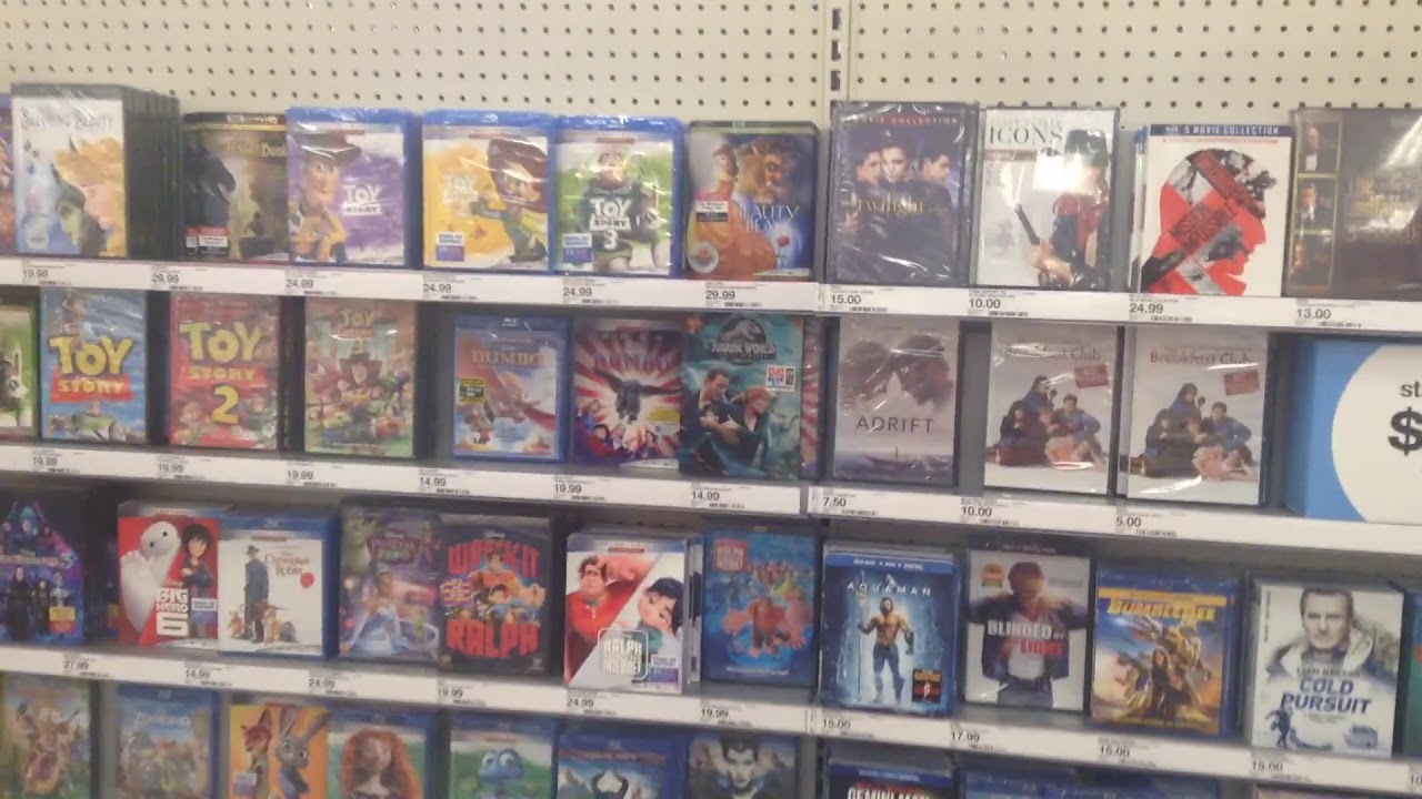 (REUPLOAD) DVD Section Shopping at Target - YouTube