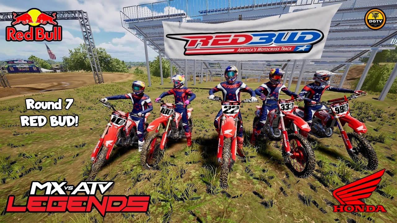 RD 7 RED BUD MOTO 2 | TEAM HONDA HRC @MoToArchY #mxvsatv # ...
