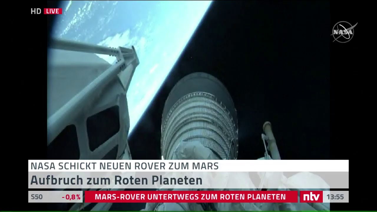 LIVE: Raketenstart - Nasa schickt "Perseverance" auf Marsmission - YouTube