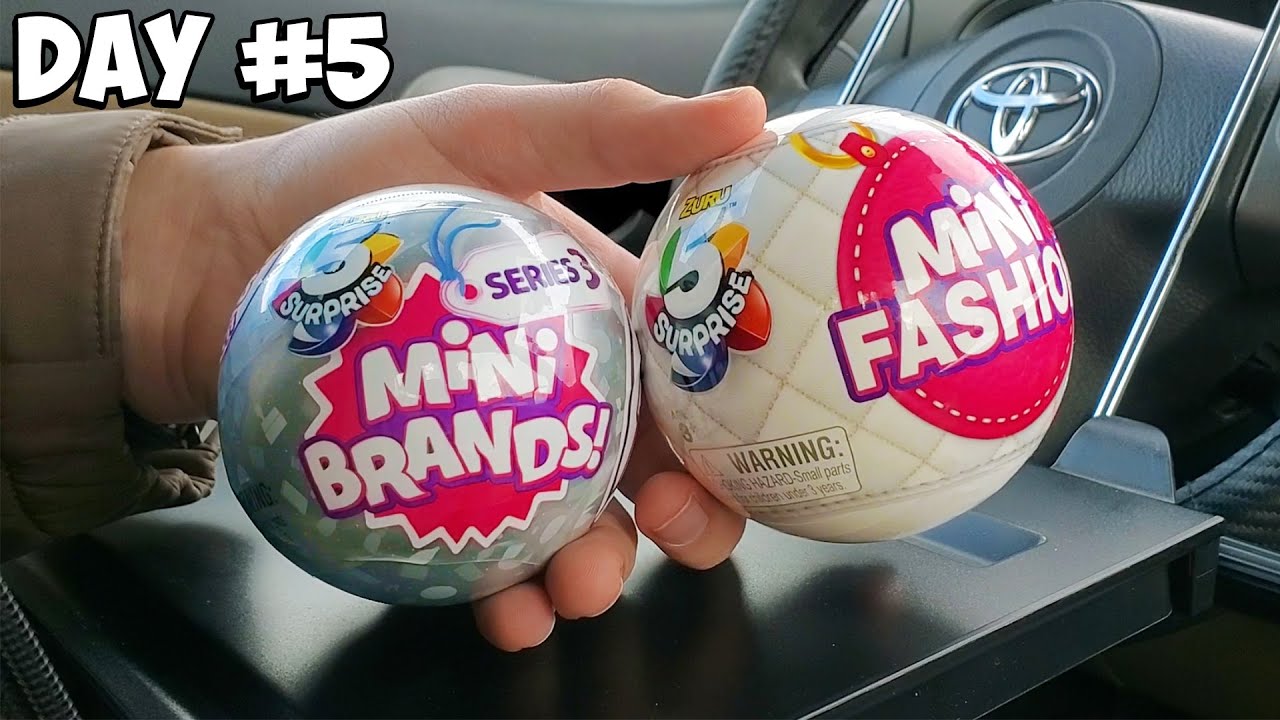 Mini Fashion & Surviving on Mini Brands Until I Complete My Collection ...