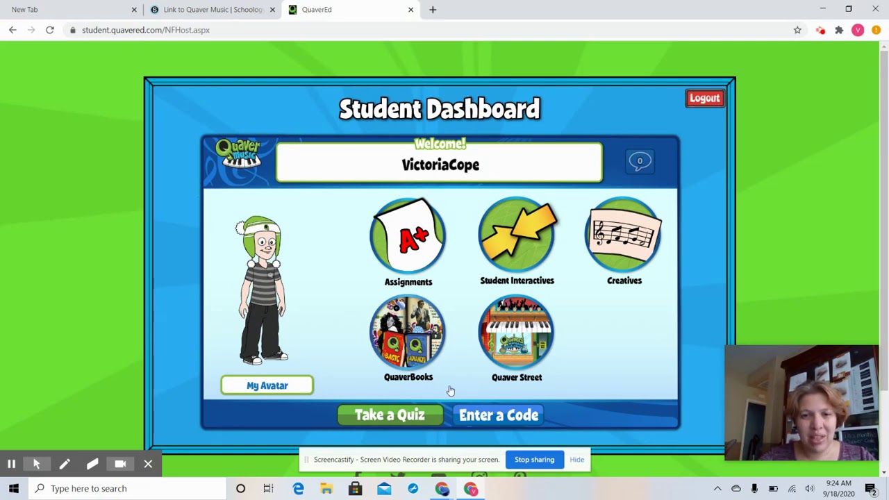 How to log into Quaver with tusd Google account - YouTube