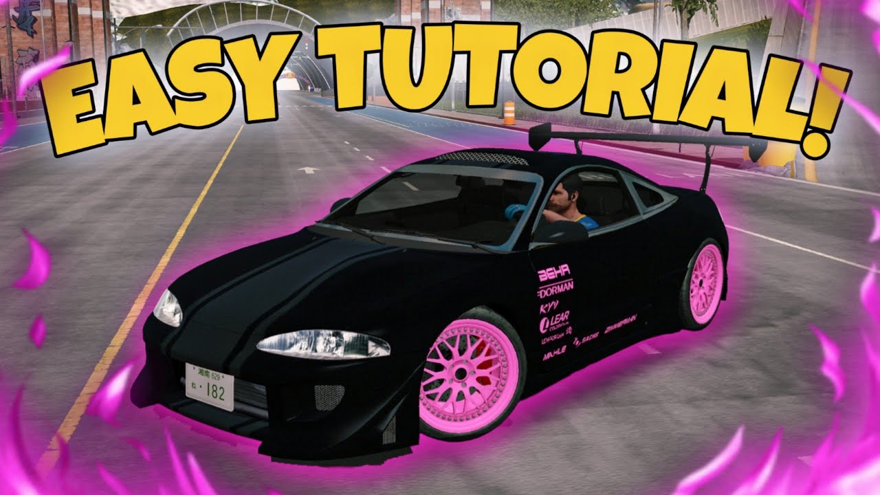 Clean Mitsubishi Eclipse Design Tutorial | Easy Tutorial For Beginners ...