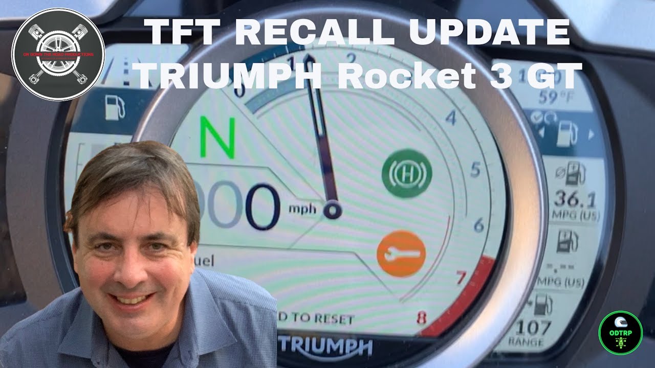 TFT ISSUES Triumph Rocket 3 GT #Recall #motorcycle #trending #bikelife 4K - YouTube