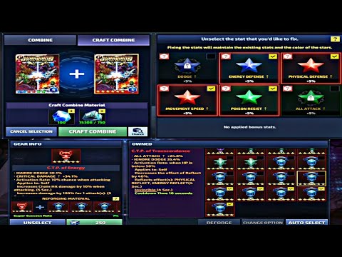 Ctp Reforge & Card Craft guide - marvel future fight - YouTube