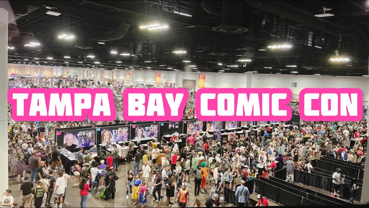 A FUN DAY AT TAMPA BAY COMIC CON | finding minifigs | larp | cosplay ...
